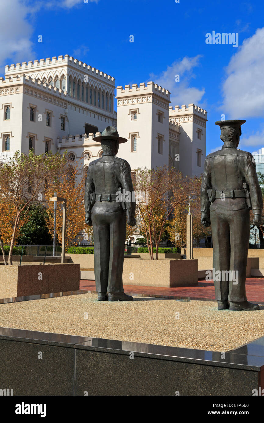 Law Enforcement Memorial & Old Capitol Building, Baton Rouge, Louisiana ...