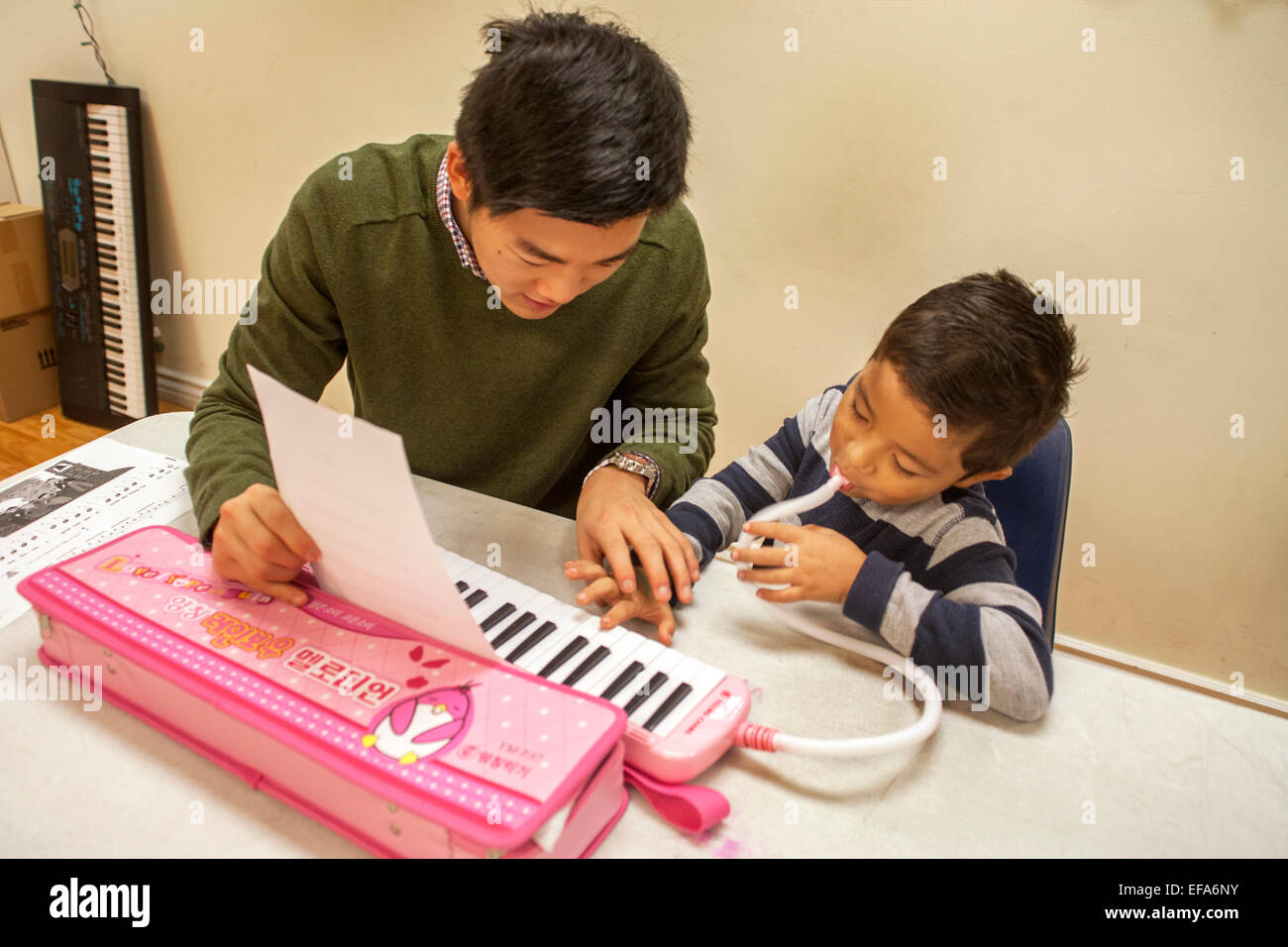 Musical instrument played blowing air hi-res stock photography and ...