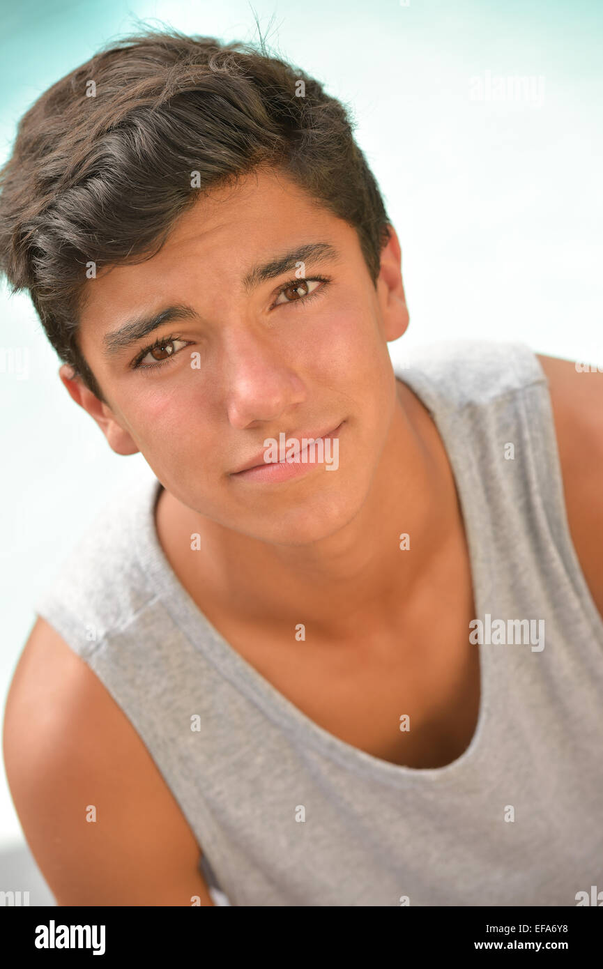 Adolescent boy hi-res stock photography and images - Alamy