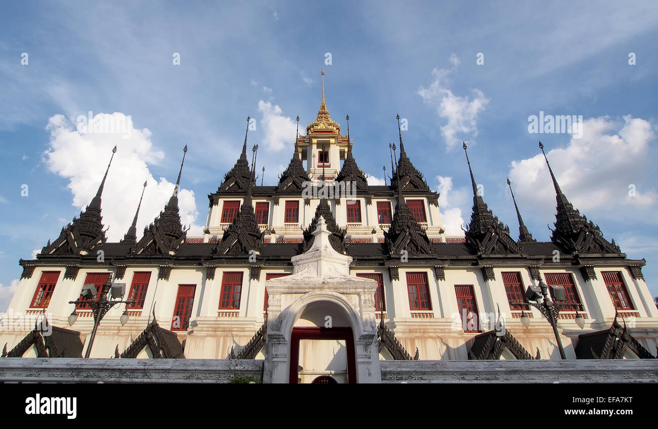 beautiful pavilion in thai temple Stock Photo - Alamy