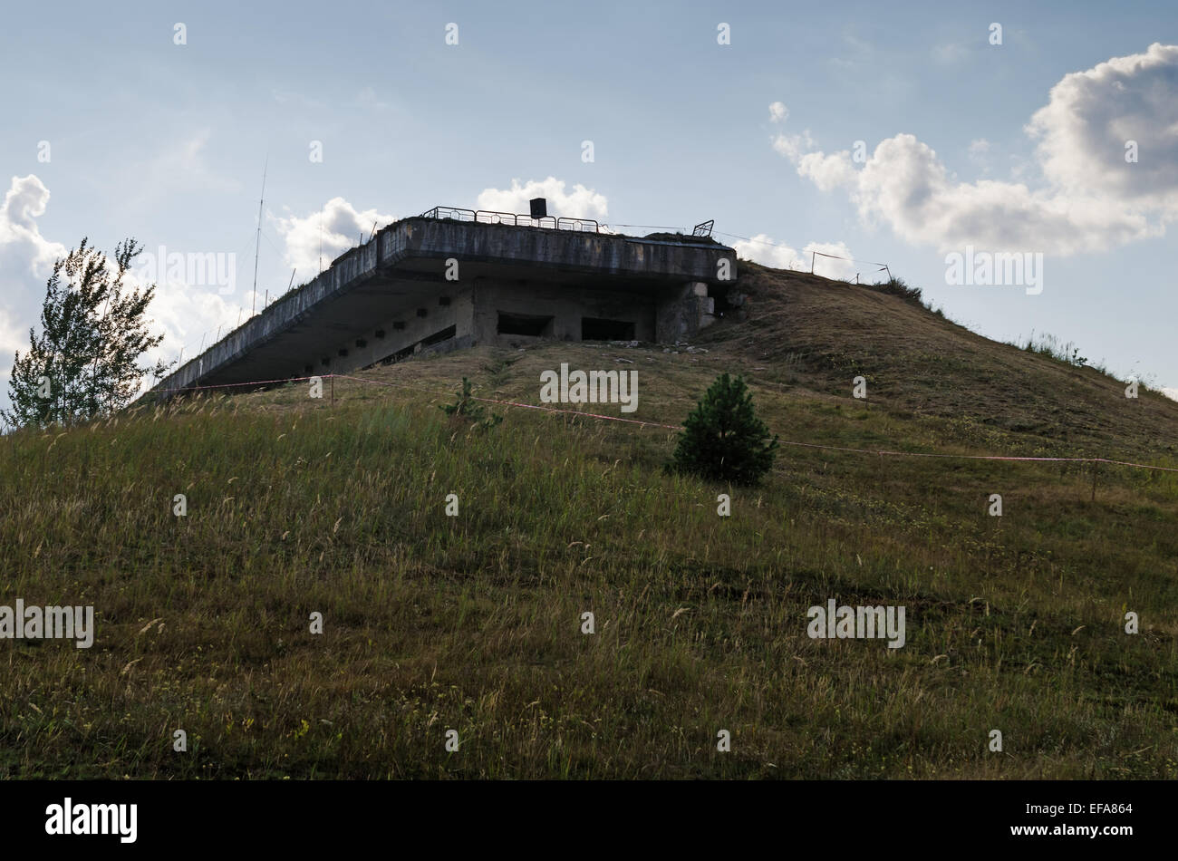 Command observation post on the former ground "Dretun"- "Command ...