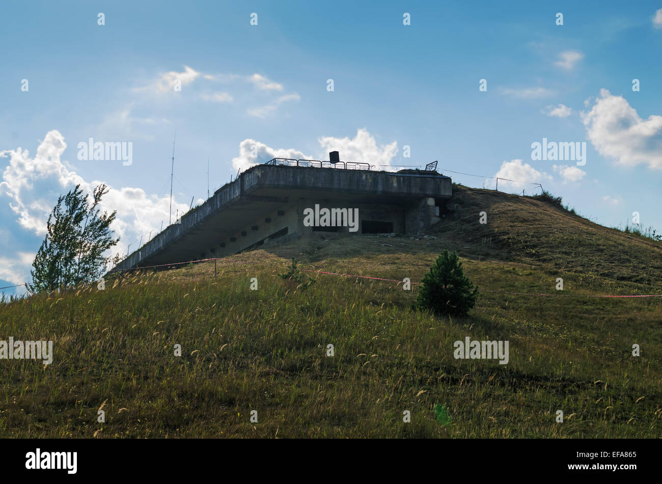 Command observation post on the former ground "Dretun"- "Command ...