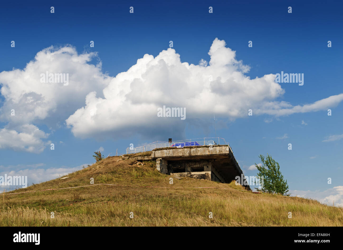 Command observation post on the former ground "Dretun"- "Command ...