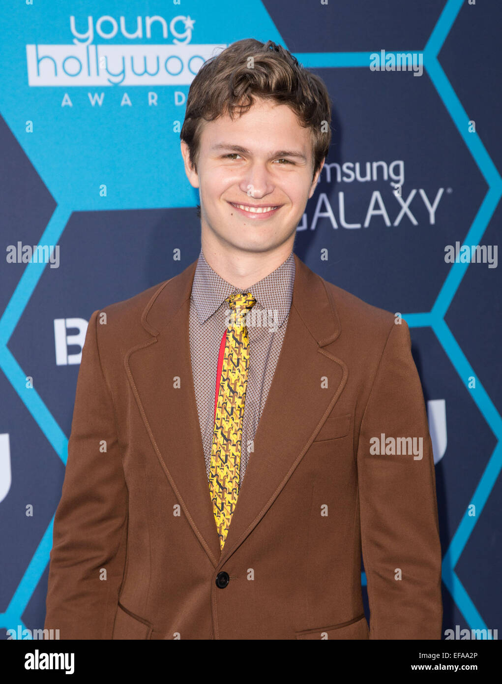 2014 Young Hollywood Awards held at The Wiltern Featuring: Ansel Elgort ...