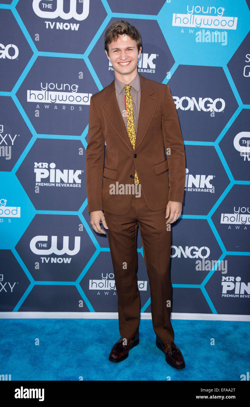 The young hollywood awards ansel hi-res stock photography and images ...