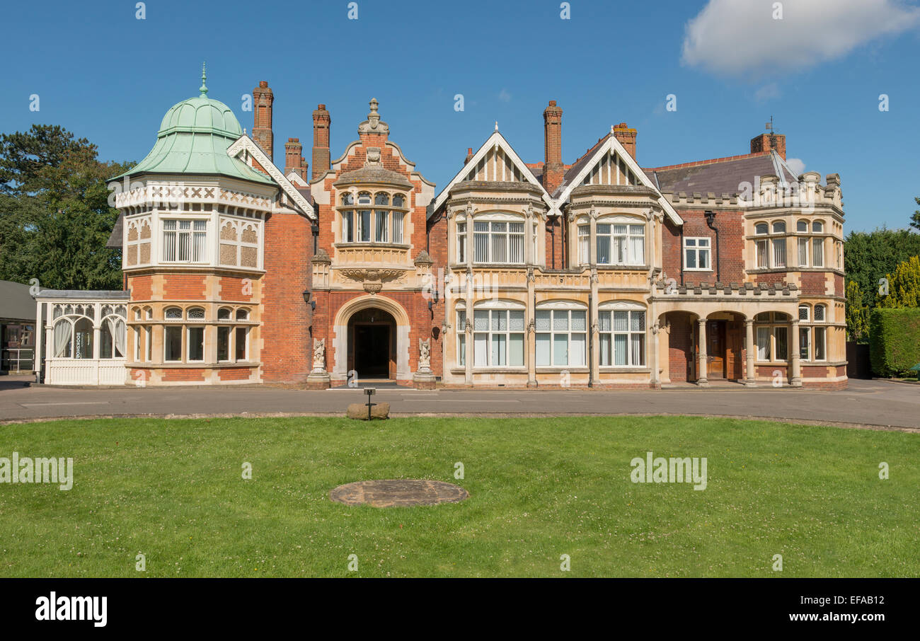 Bletchley Park Near Milton Buckinghamshire Stock Photos & Bletchley ...