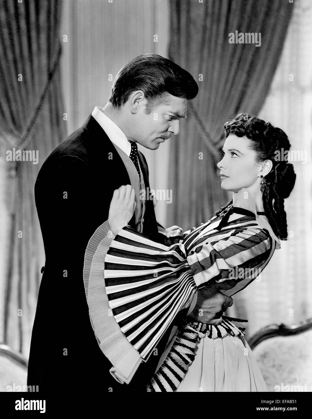 CLARK GABLE, VIVIEN LEIGH, GONE WITH THE WIND, 1939 Stock Photo - Alamy