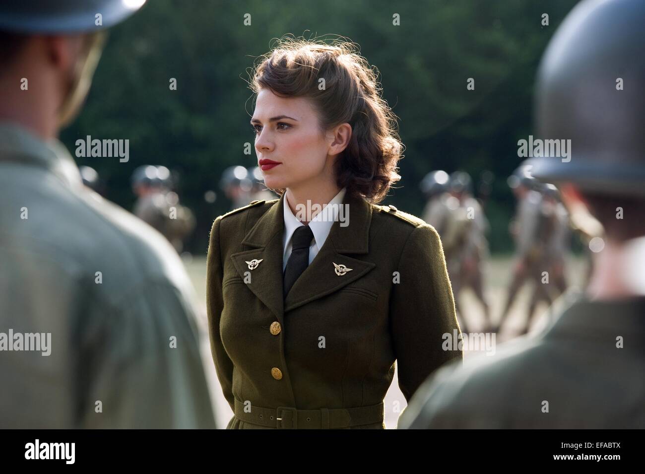 Hayley Atwell As Peggy Carter Film Title Captain America High ...