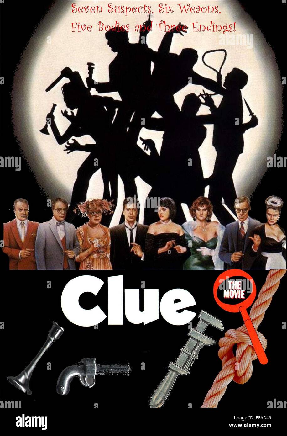 Clue Movie High Resolution Stock Photography and Images - Alamy