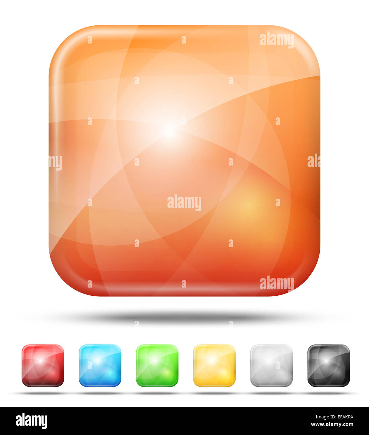 Amber button Cut Out Stock Images & Pictures - Alamy