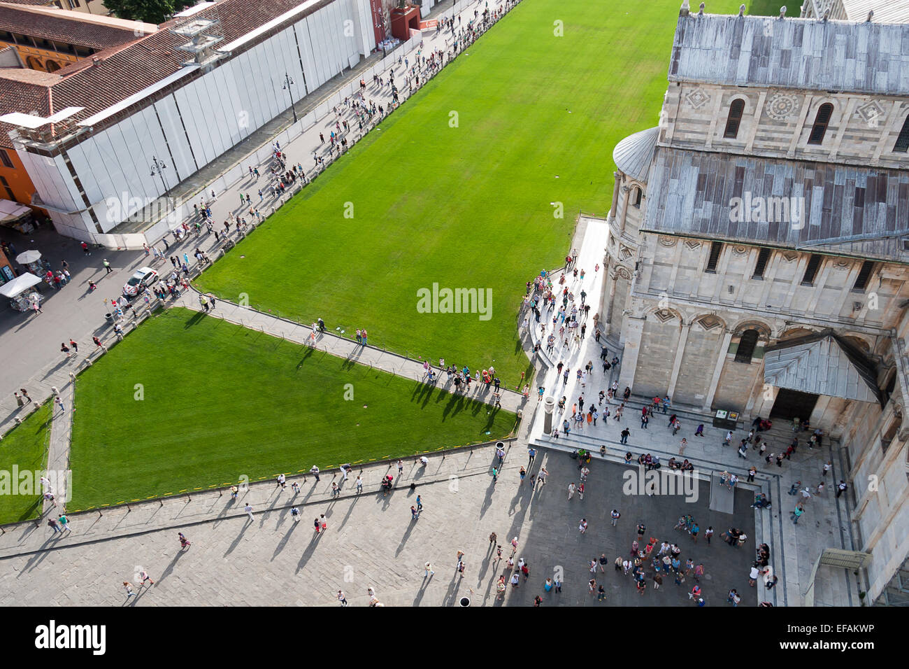 Pisa Old Town Center Cityscape Stock Photo - Alamy