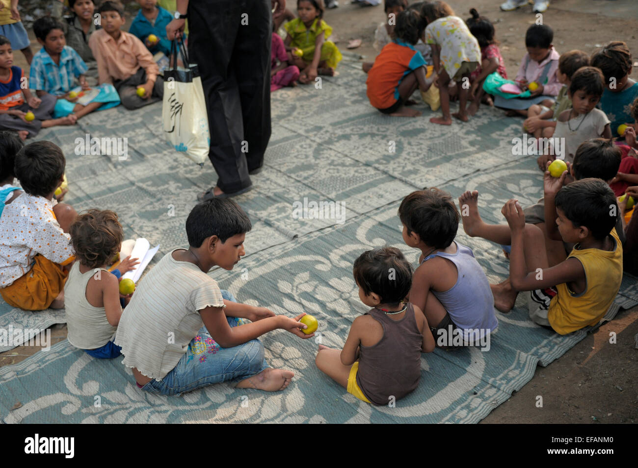 bus schools visit slum areas of delhi india to provide kids with ...