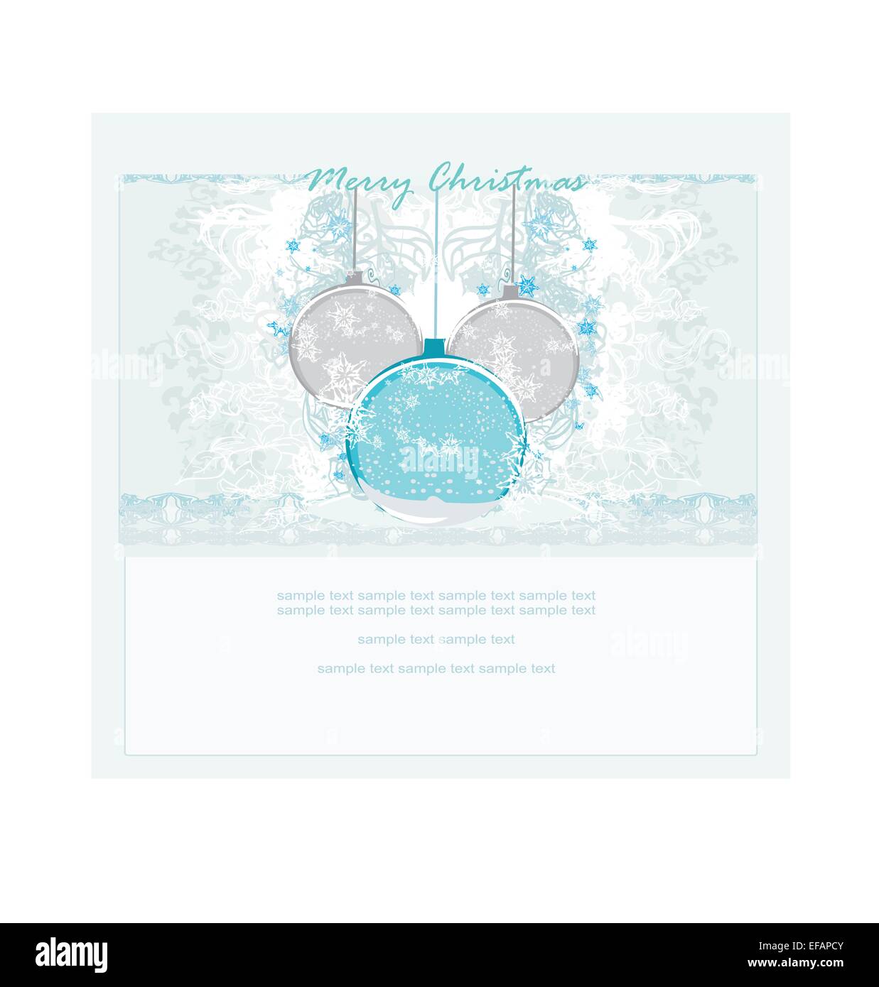 Retro baubles in vector Stock Vector Images - Alamy