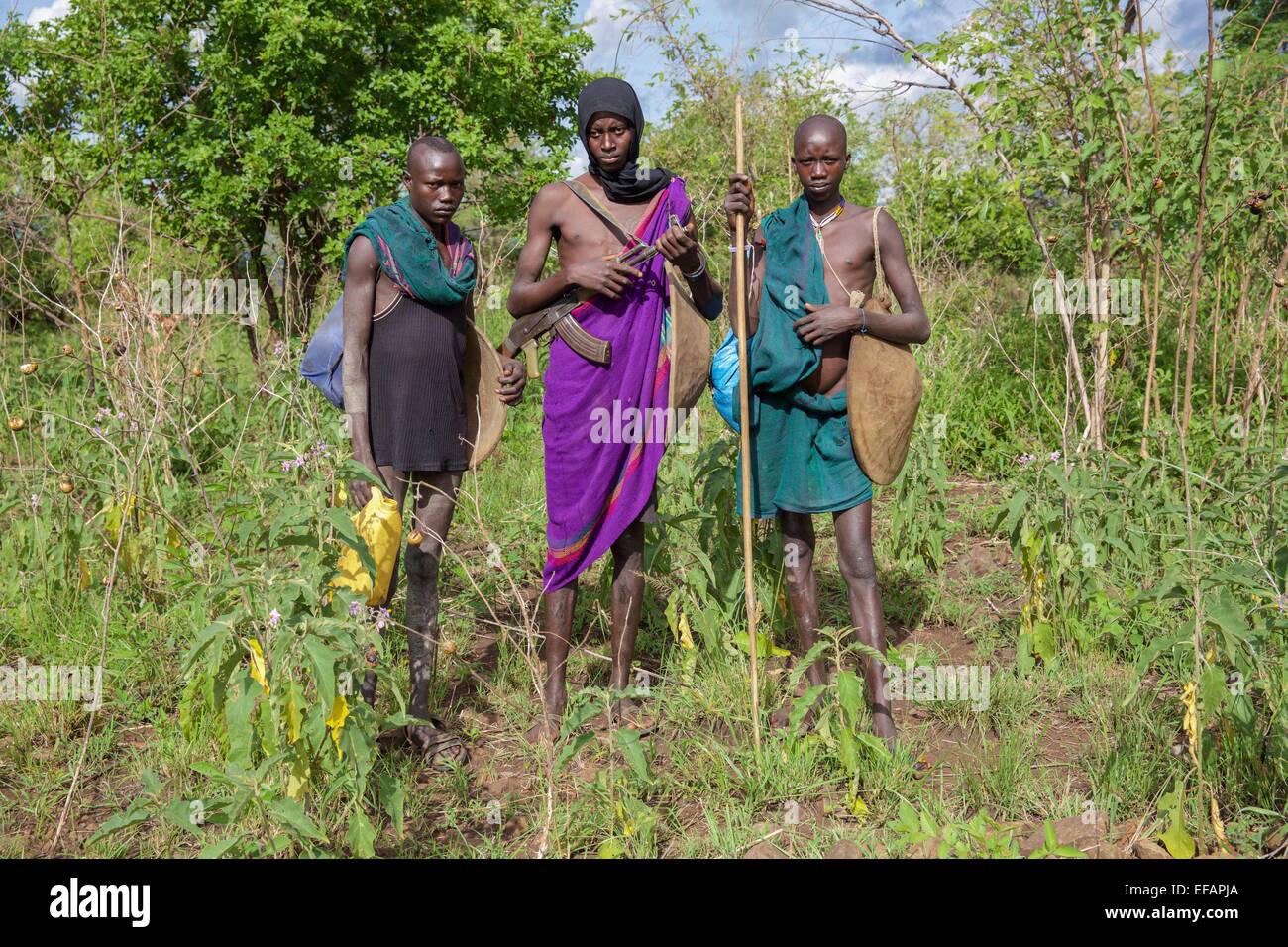 Africa ethiopia omo region kibish hi-res stock photography and images ...