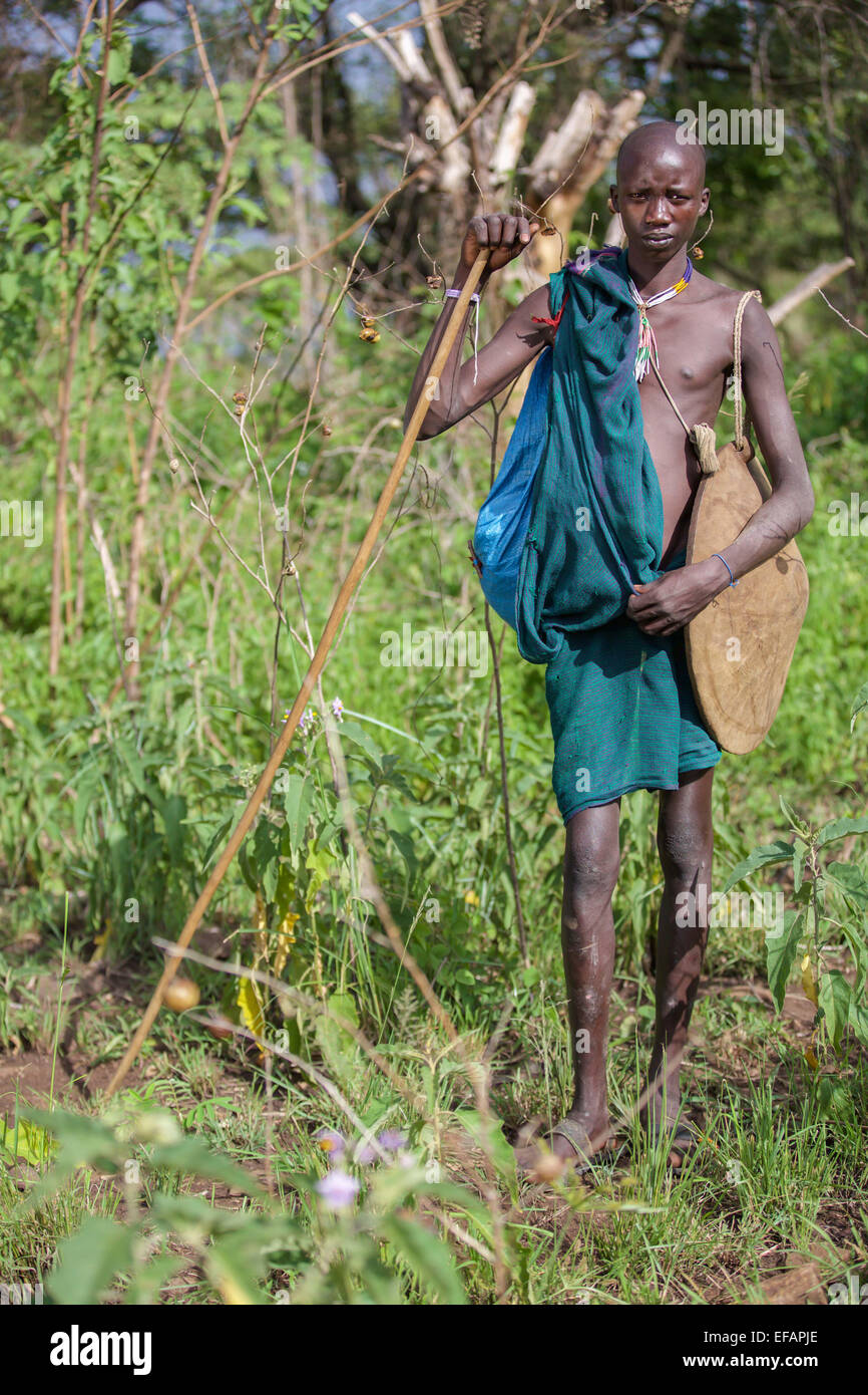Suri is the name of a sedentary tribe in southwestern Ethiopia. On the ...