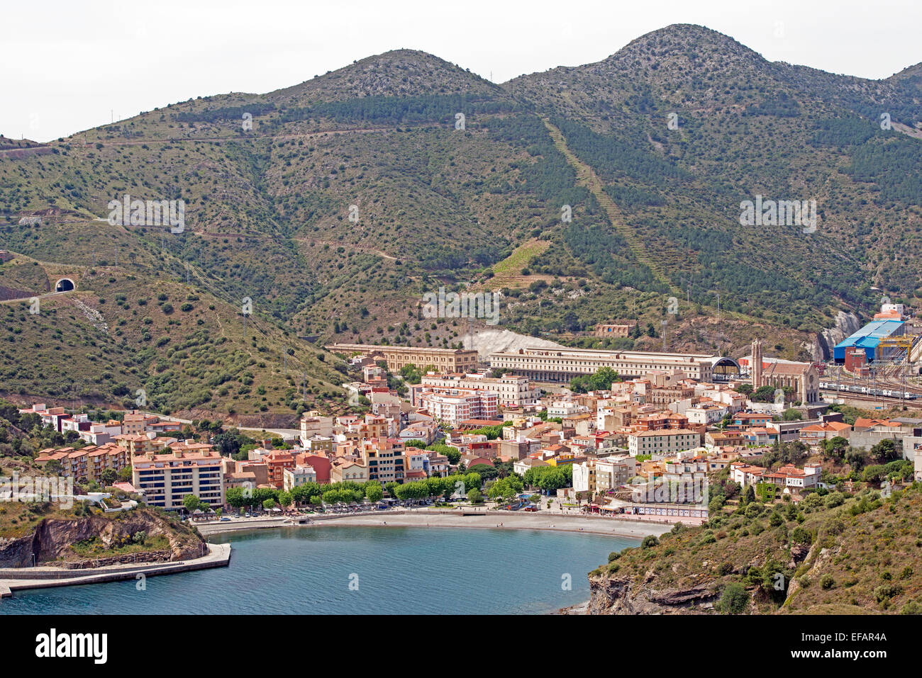 Portbou girona province hi-res stock photography and images - Alamy