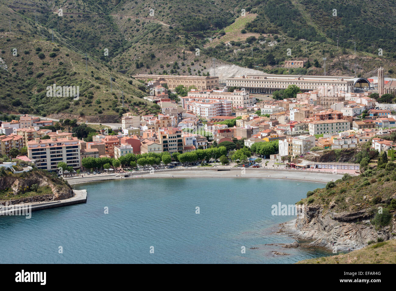 Portbou pyrenees hi-res stock photography and images - Alamy