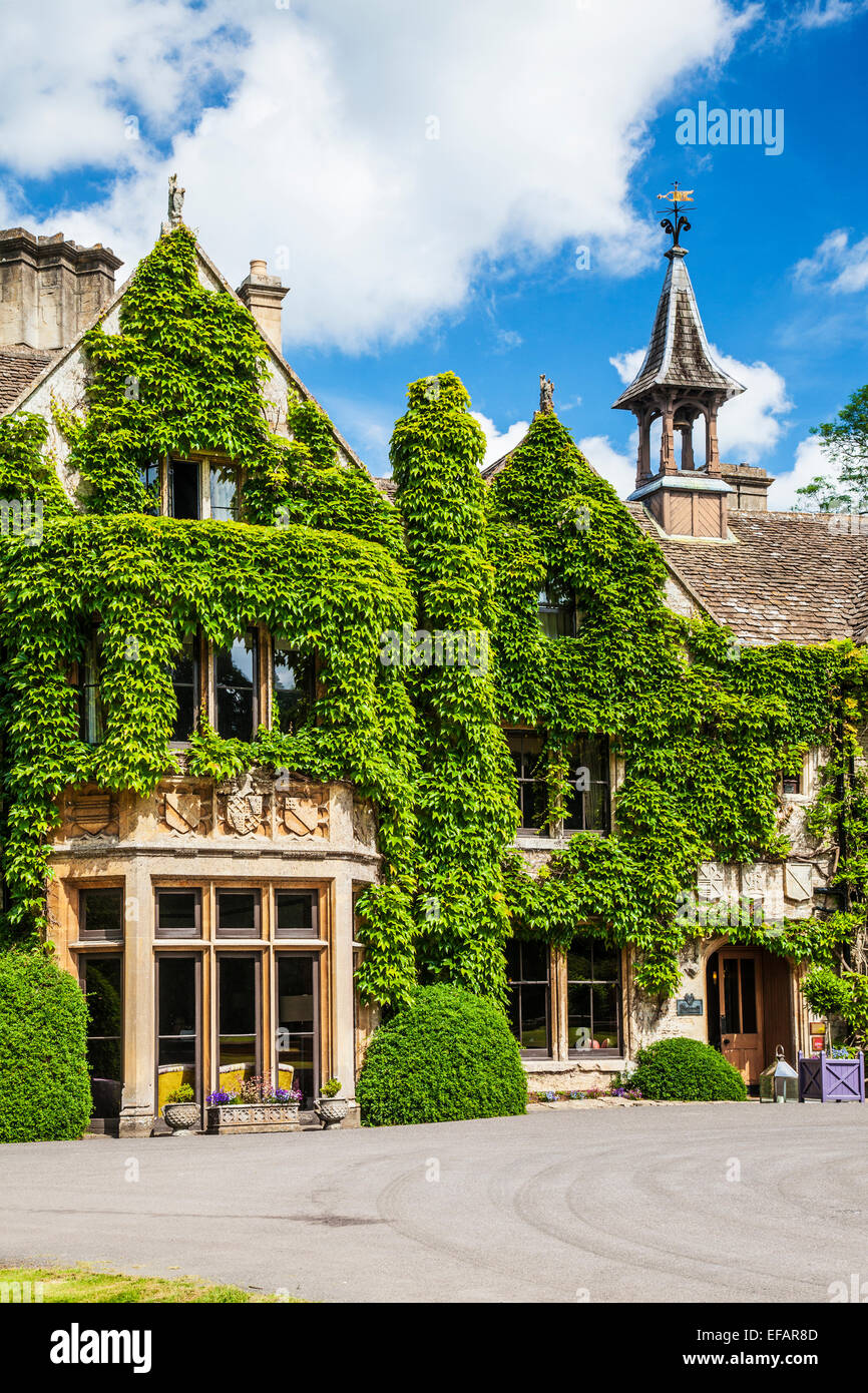 The Manor House Hotel in the Cotswold village of Castle Combe in ...