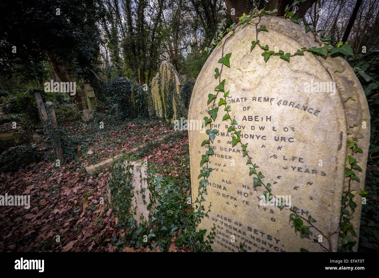 Highgate Cemetery (east) in North London, UK Stock Photo - Alamy