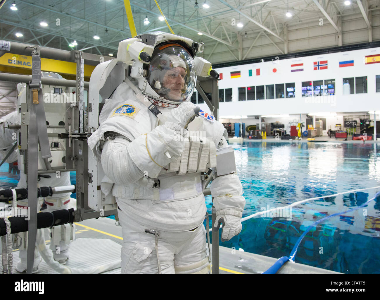 Tim peake training hi-res stock photography and images - Alamy