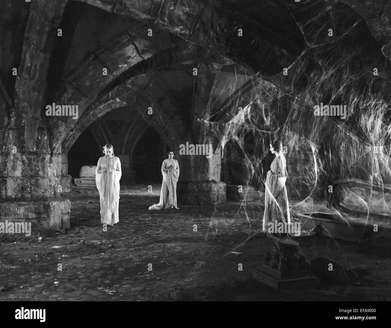 GERALDINE DVORAK, CORNELIA THAW, DOROTHY TREE, DRACULA, 1931 Stock ...