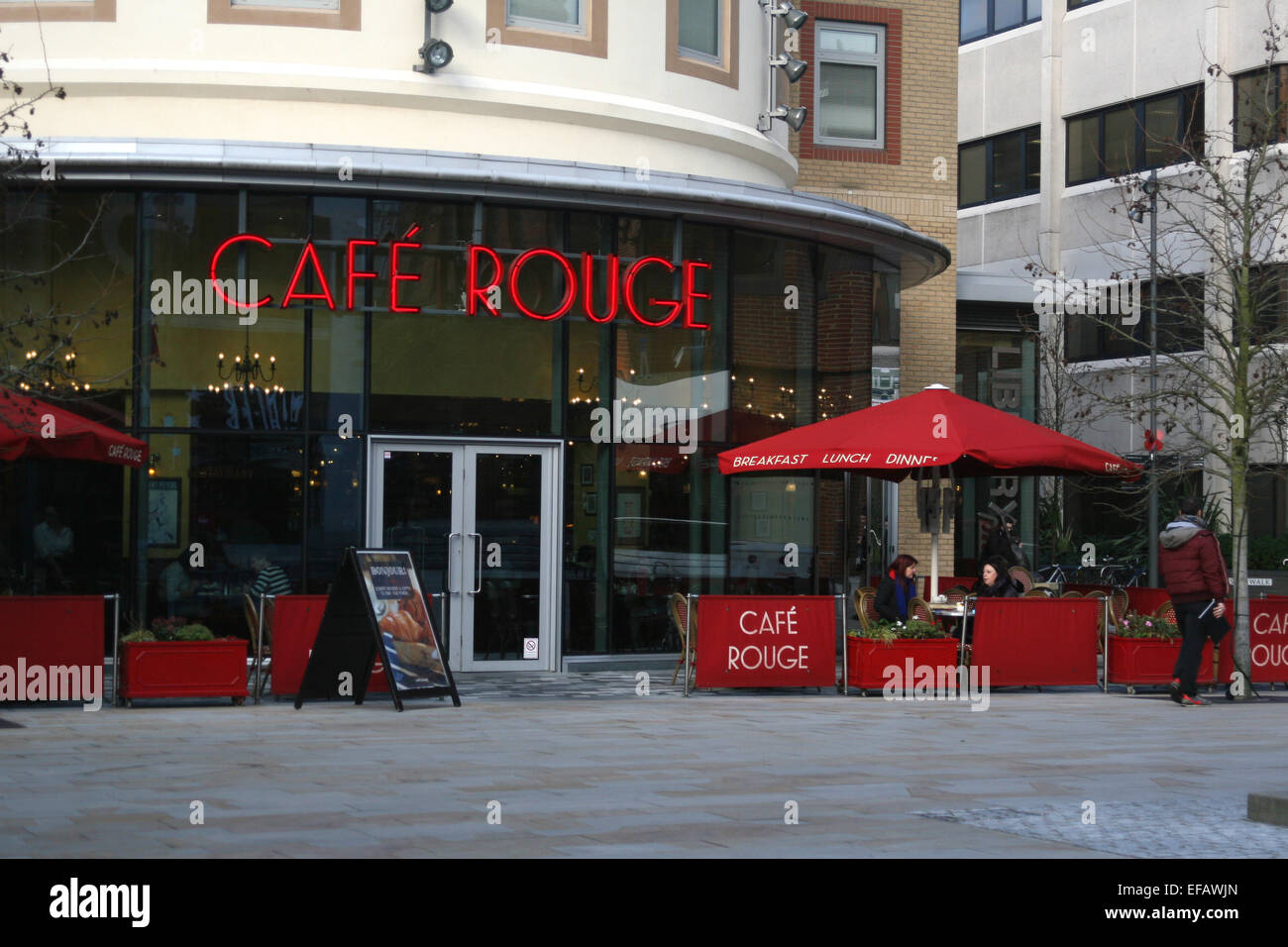cafe rouge woking Stock Photo - Alamy