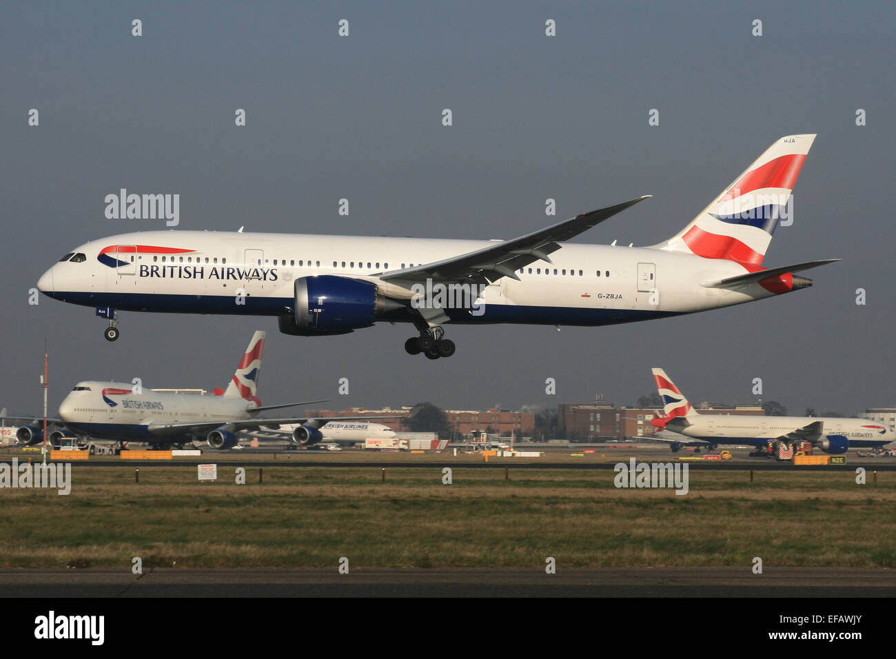 BA BRITISH 787 DREAMLINER Stock Photo - Alamy