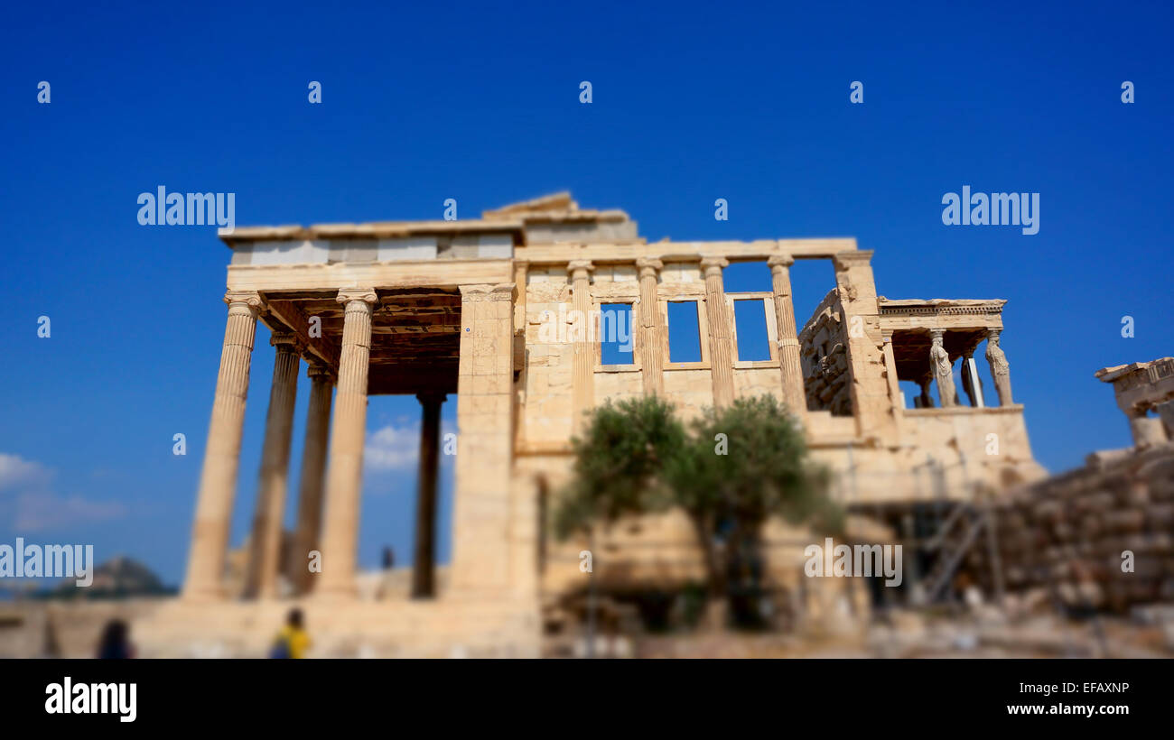 Erechtheion Temple Acropolis Athens Greece – VYJSBI