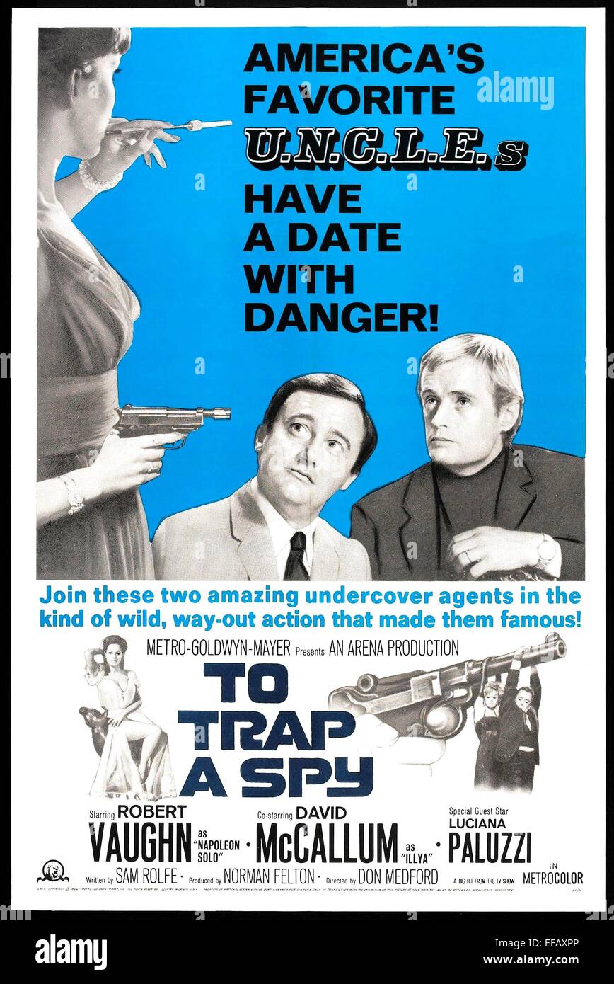 Spy Movie Poster High Resolution Stock Photography and Images - Alamy