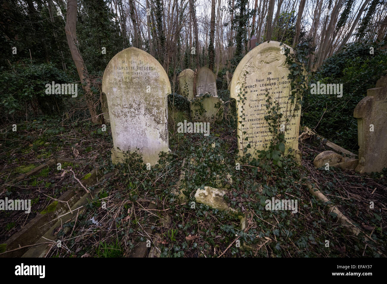 Highgate Cemetery (east) in North London, UK Stock Photo - Alamy