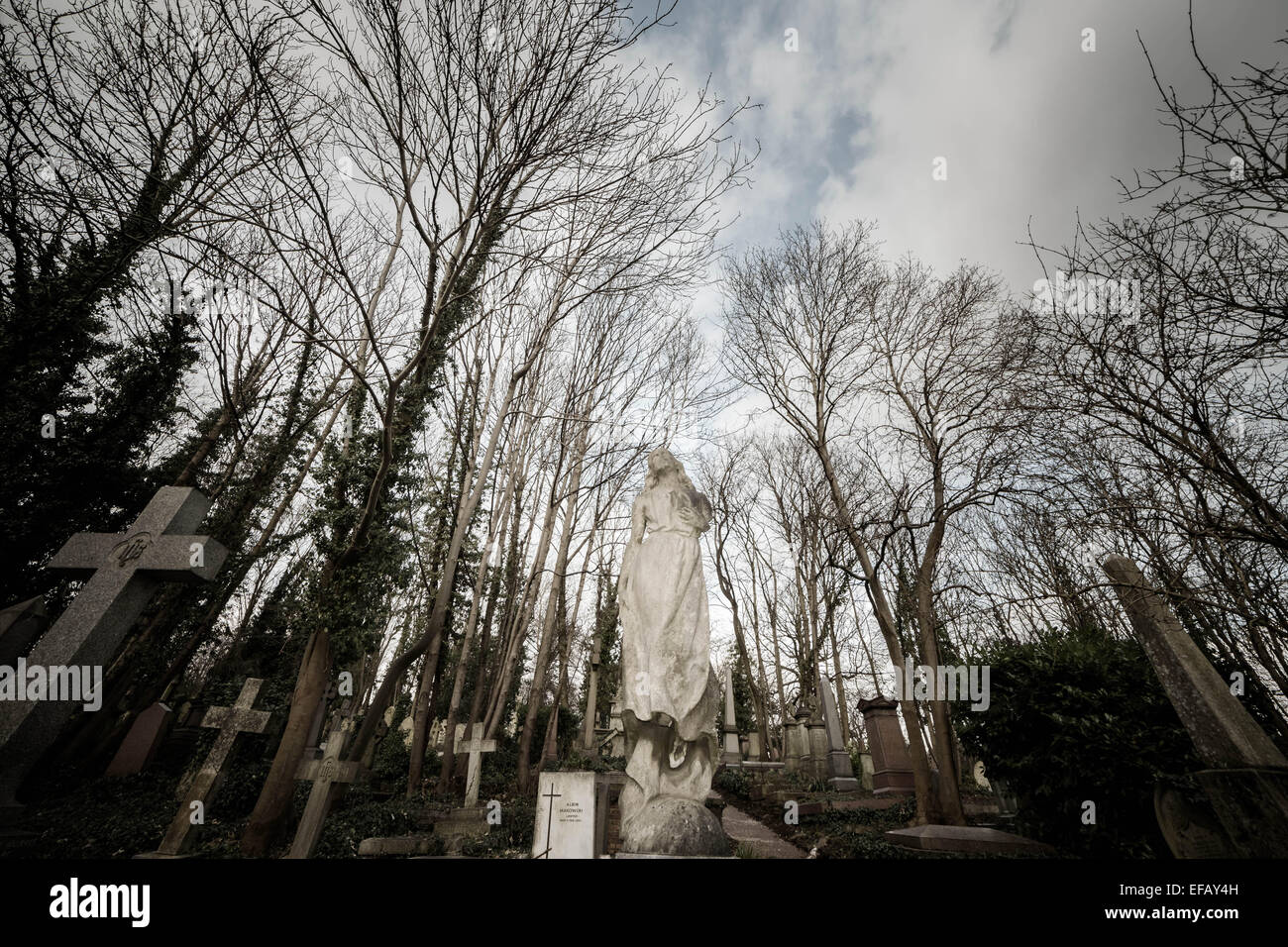 Highgate cemetery london hi-res stock photography and images - Alamy