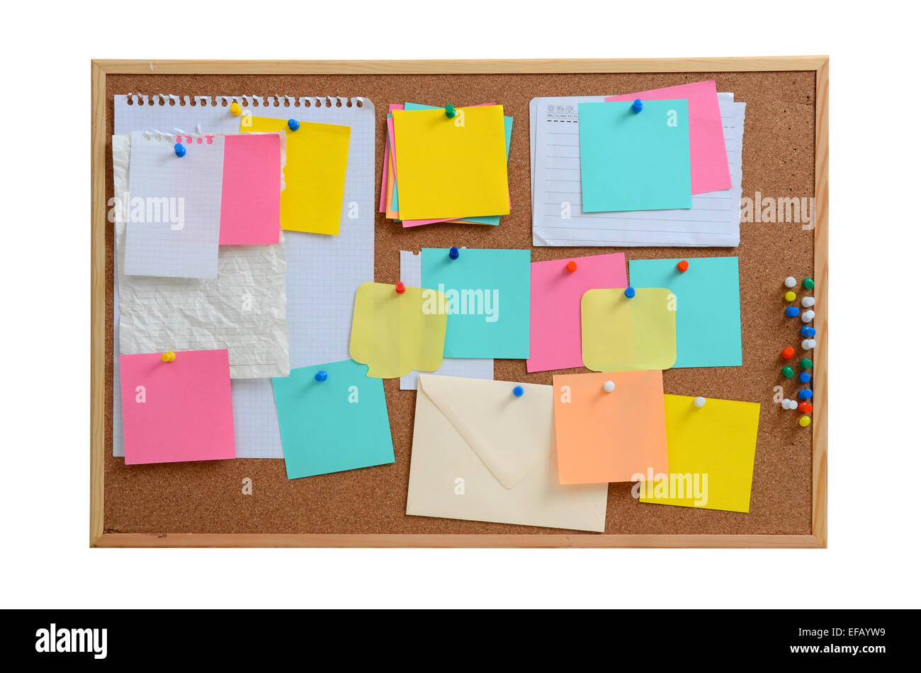 Pinning note hi-res stock photography and images - Alamy