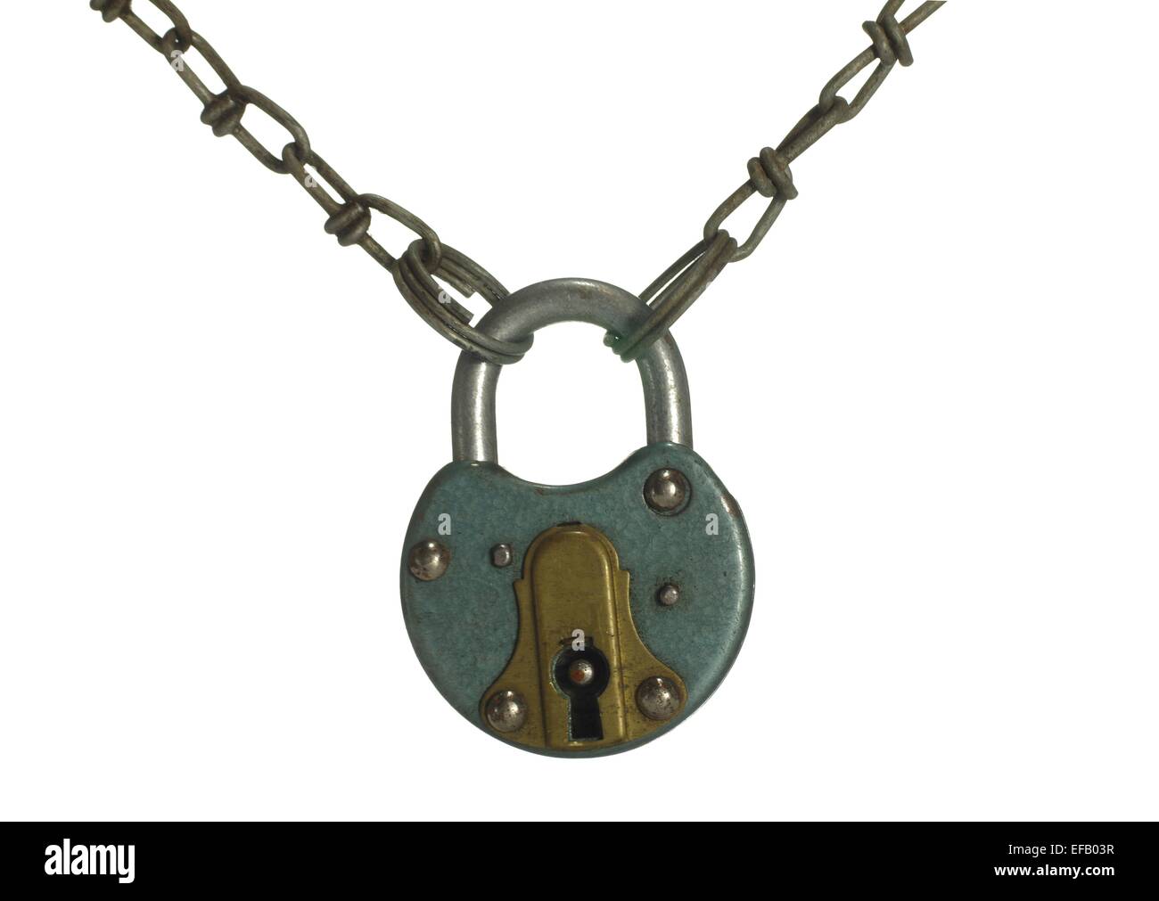 Security chain lock hi-res stock photography and images - Alamy