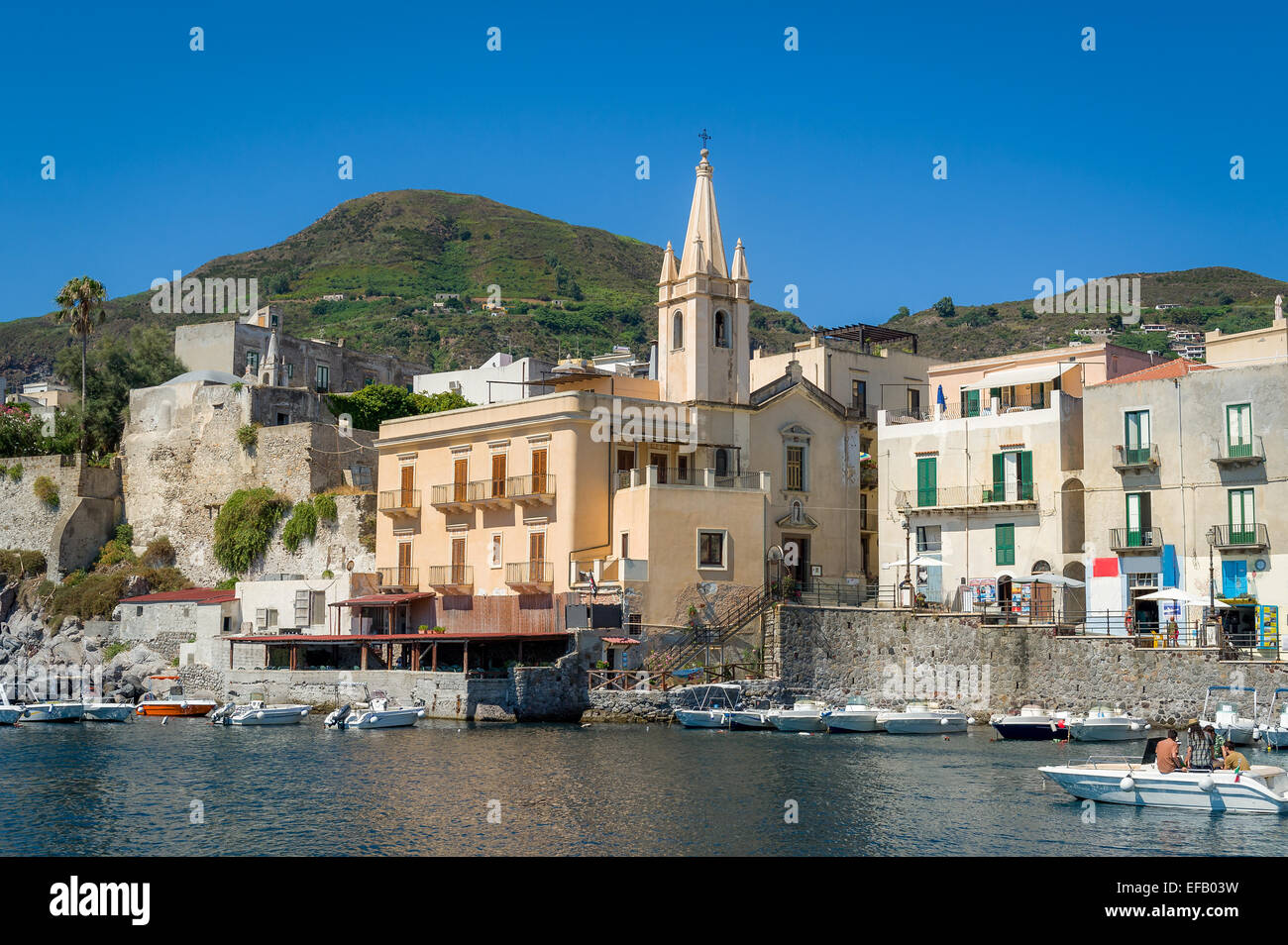 Italy sicily sea lipari hi-res stock photography and images - Alamy