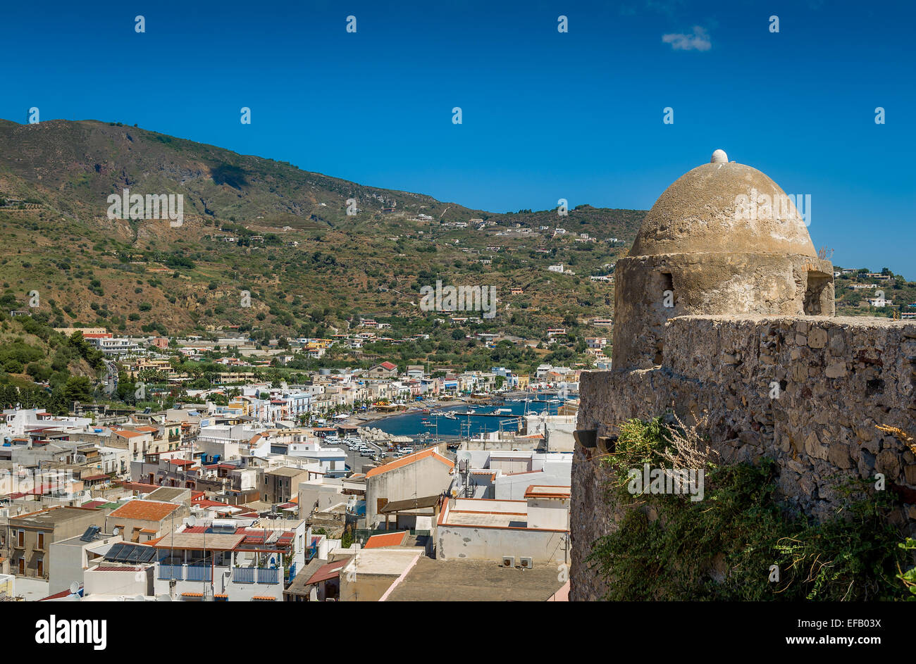 The fortress of lipari hi-res stock photography and images - Alamy