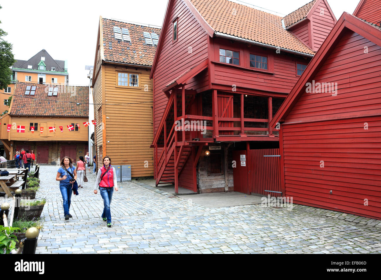 Quarter bryggen hi-res stock photography and images - Alamy