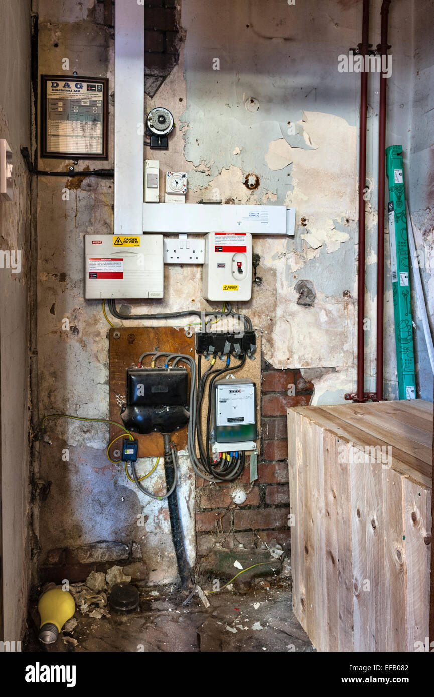 Electrical consumer unit hi-res stock photography and images - Alamy
