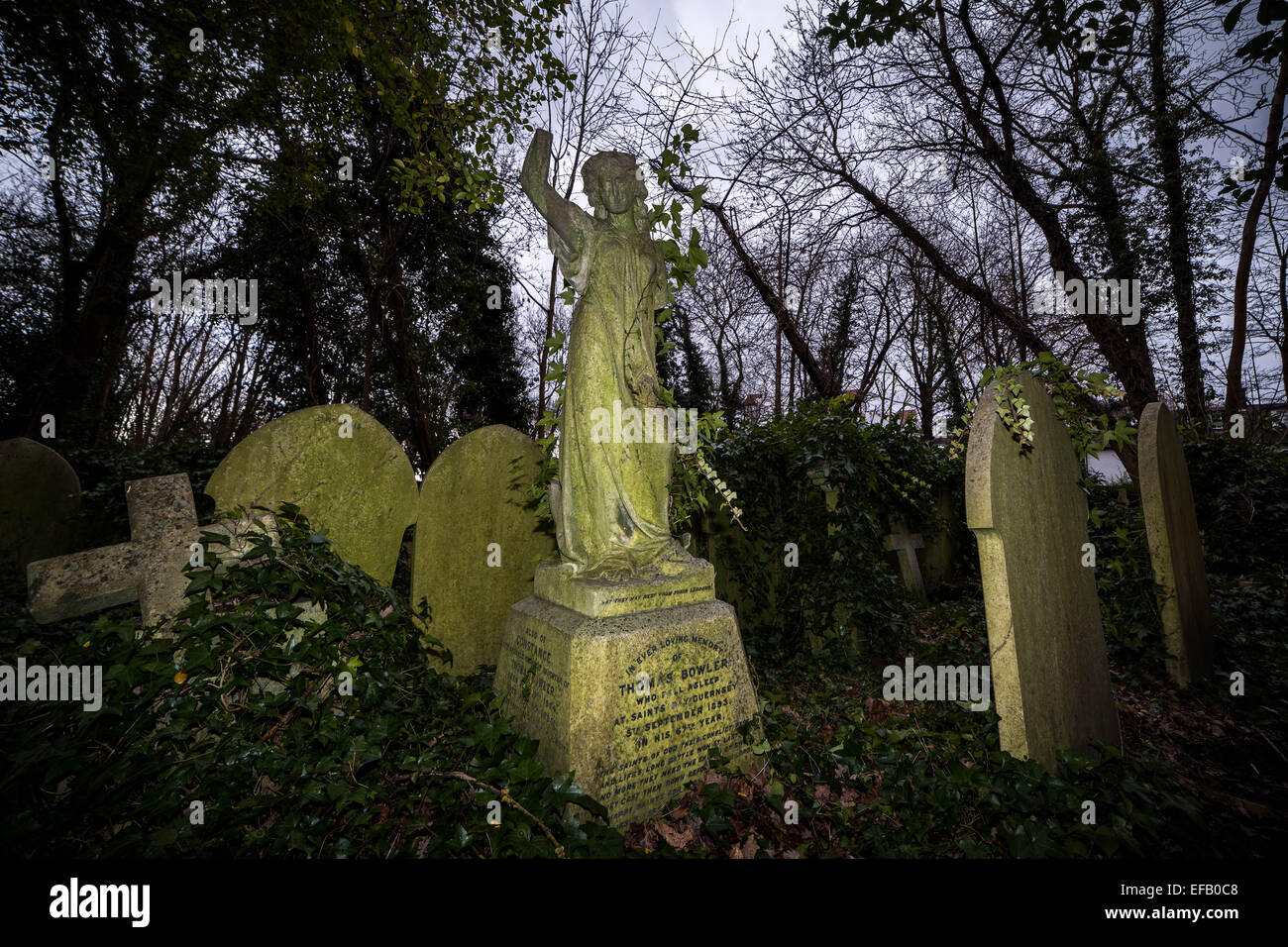 Highgate Cemetery (east) in North London, UK Stock Photo - Alamy