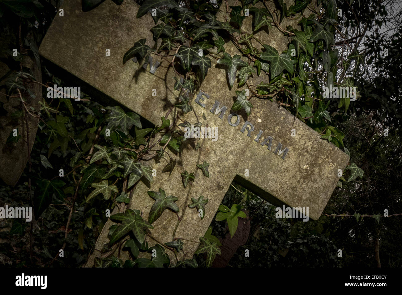 Highgate Cemetery (east) in North London, UK Stock Photo - Alamy