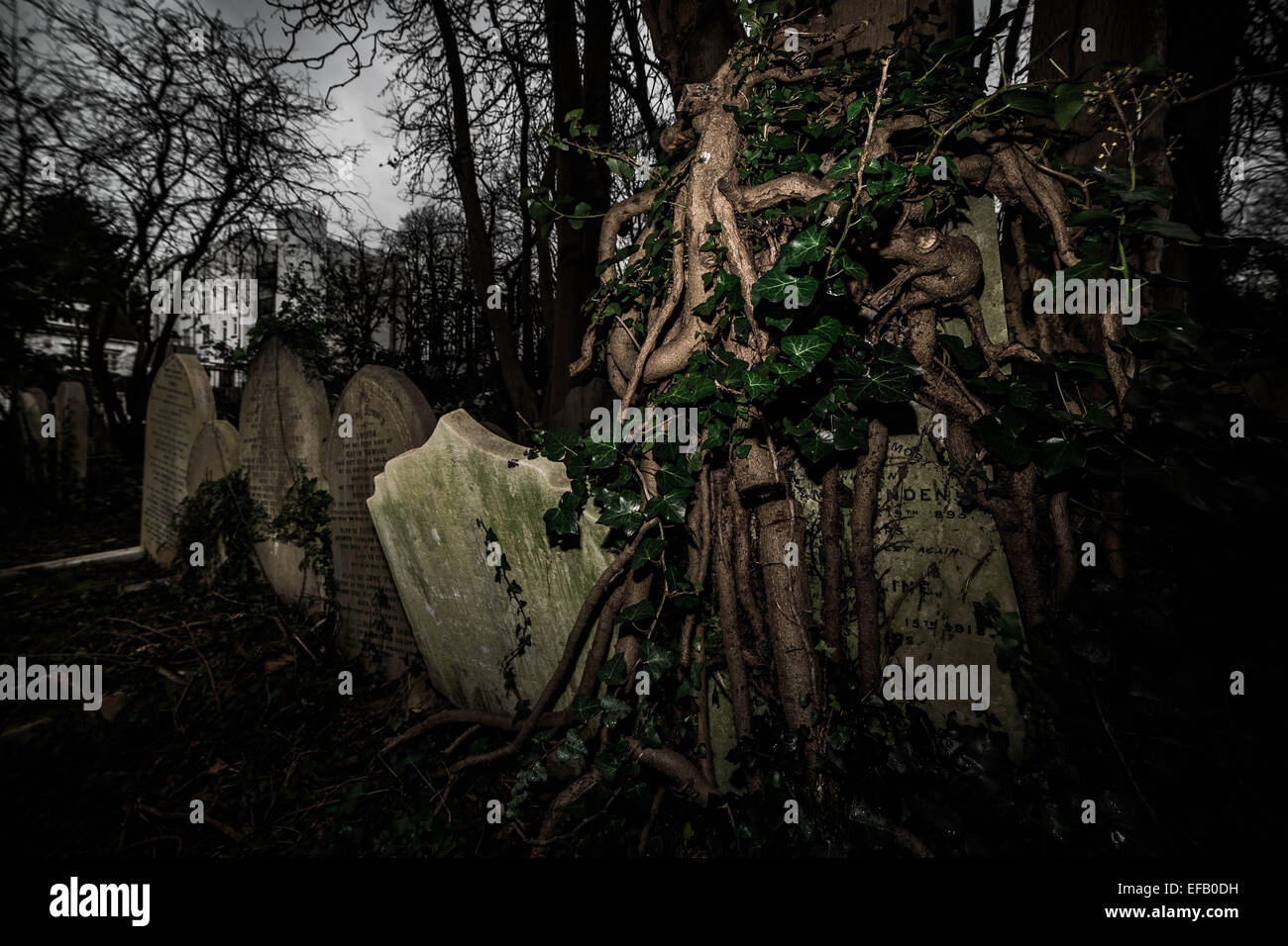 Highgate Cemetery (east) in North London, UK Stock Photo - Alamy
