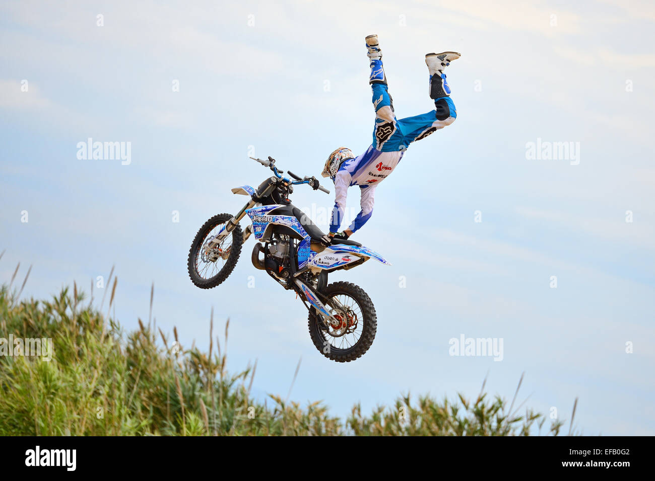 Freestyle motocross rider hi-res stock photography and images - Alamy