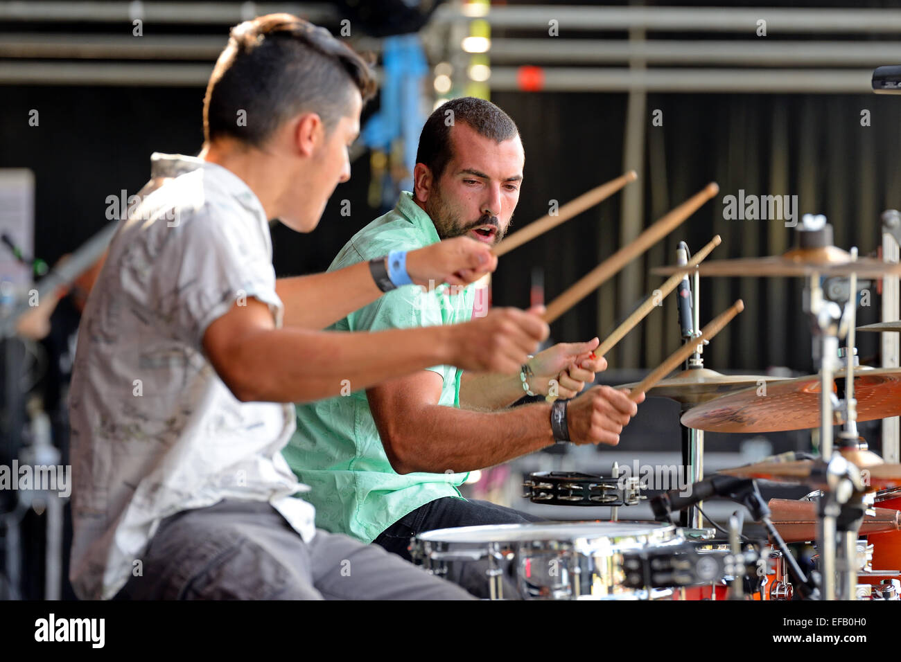 Double drum hi-res stock photography and images - Alamy