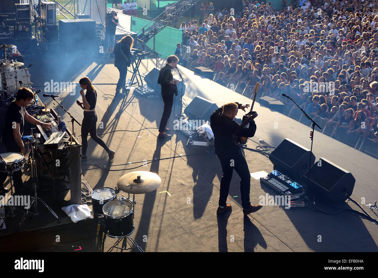 Concert stage aerial hi-res stock photography and images - Alamy