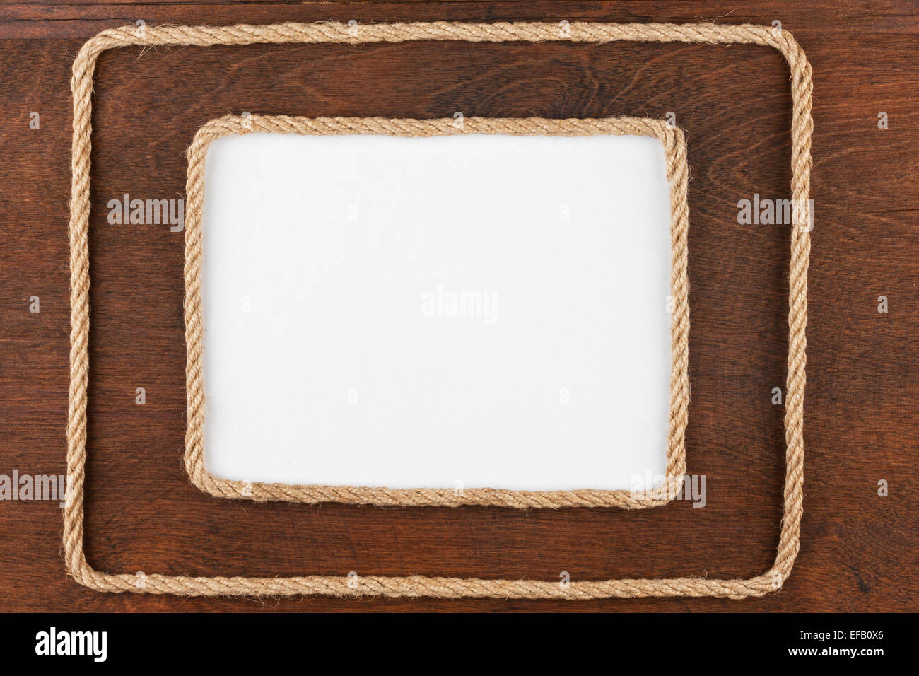 Rope frames and borders hi-res stock photography and images - Alamy