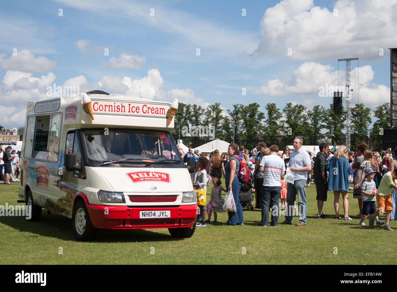 Kellys ice cream van hi-res stock photography and images - Alamy