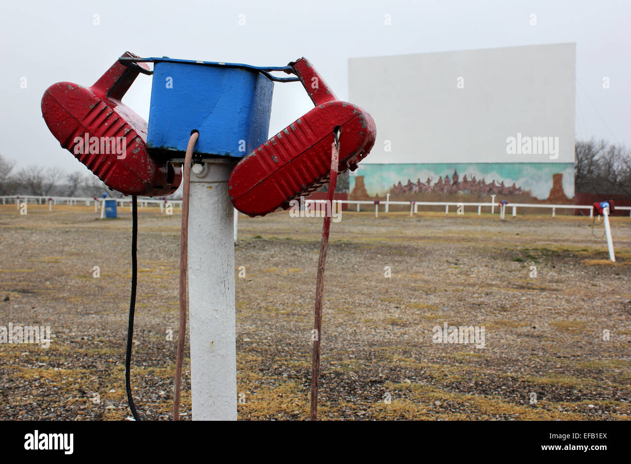 Old Drive-in movie Theatre, USA Stock Photo - Alamy