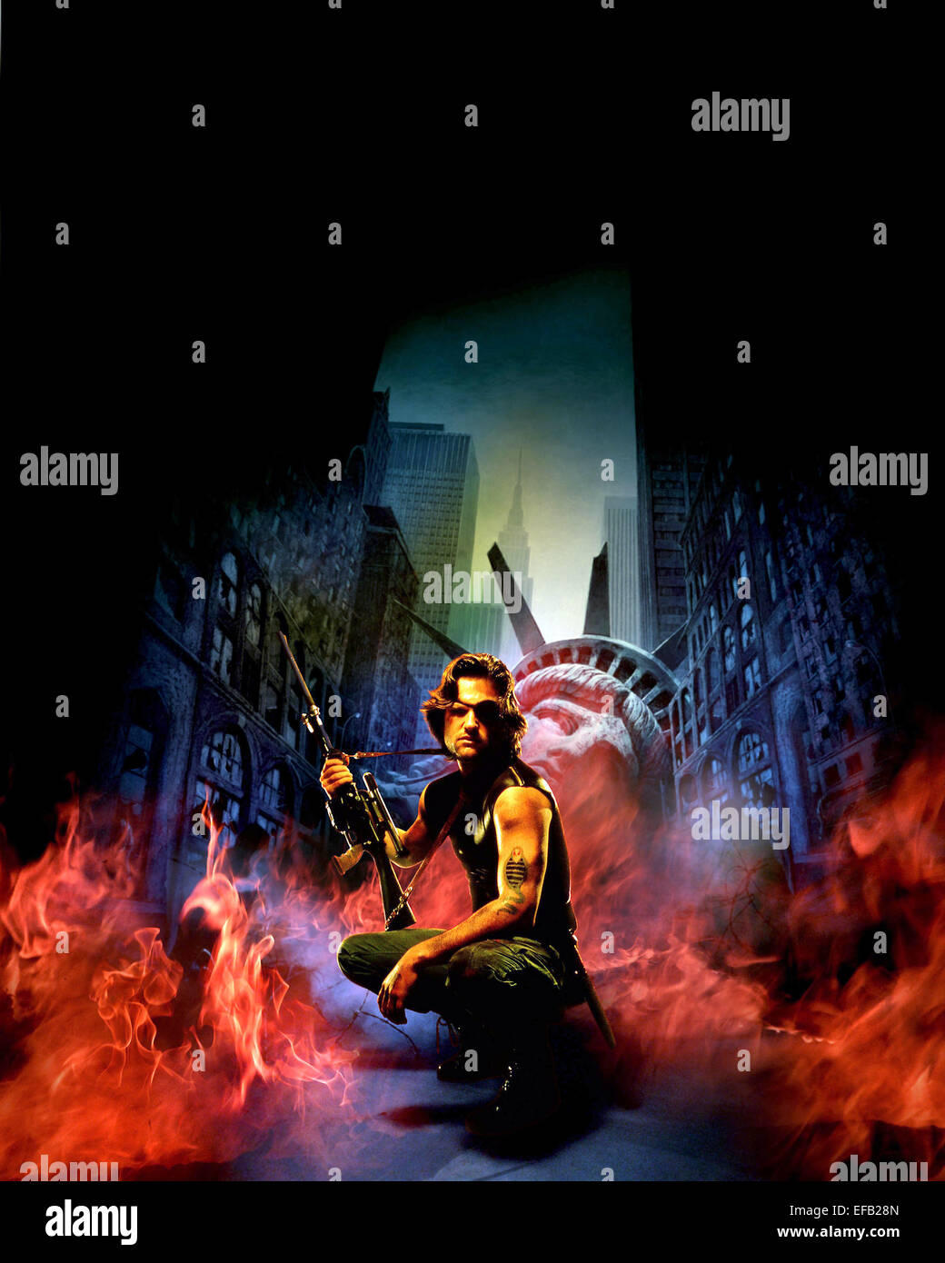 Escape From New York Kurt Russell High Resolution Stock Photography and ...