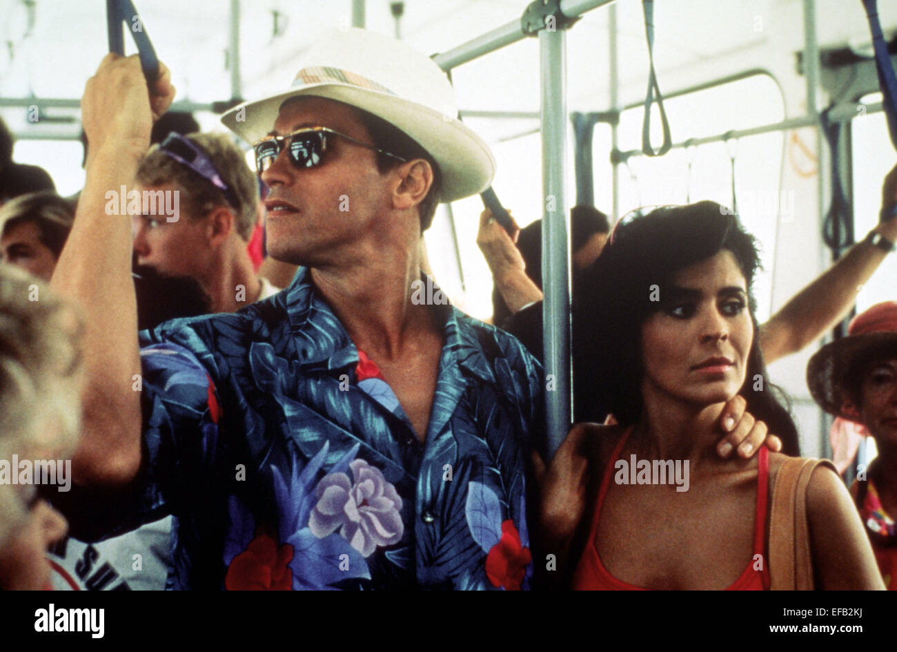 ARNOLD SCHWARZENEGGER & MARIA CONCHITA ALONSO THE RUNNING MAN (1987 ...