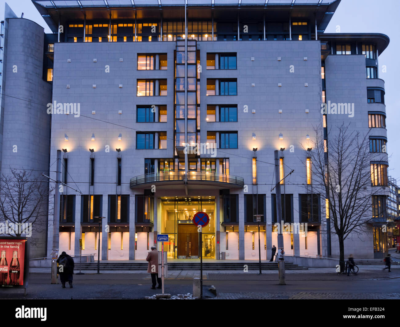 Oslo Courthouse handling both civil and criminal cases in the Norwegian ...