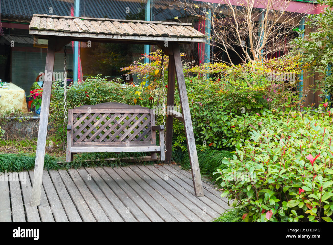 Chinese swings hi-res stock photography and images - Alamy